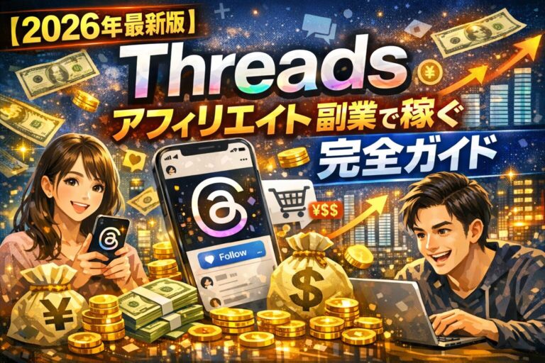 【2026年最新版】Threadsアフィリエイト副業で稼ぐ完全ガイド - JUN BLOG